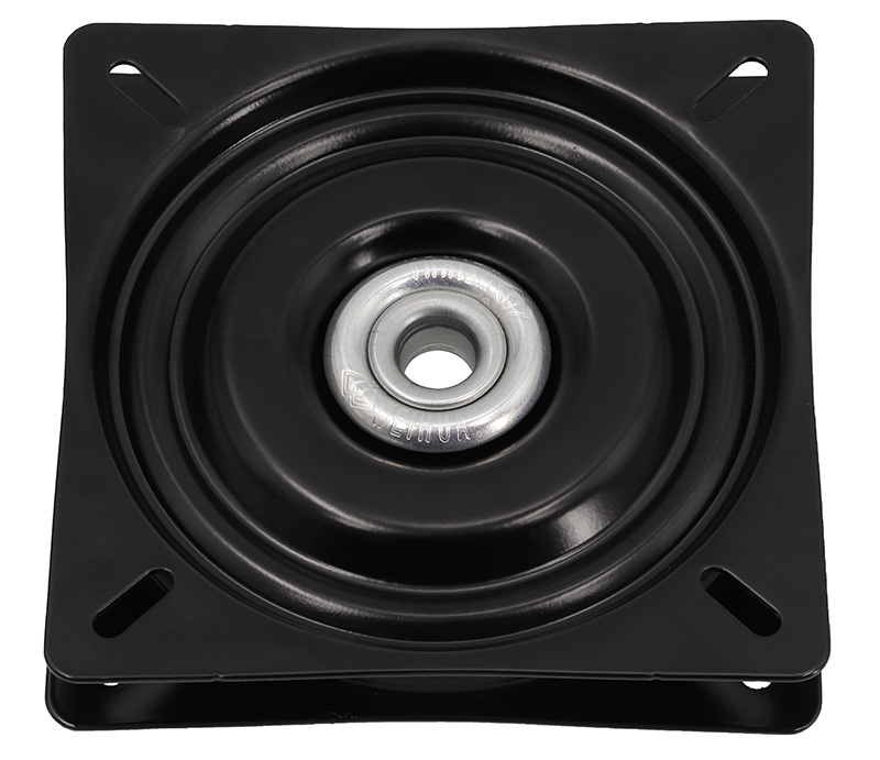 Black Painting Smooth Rotation Smooth Rotation Swivel Plate For Couch ...